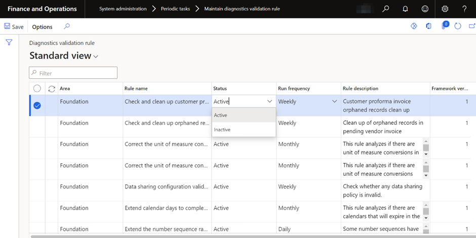Optimization Advisor – MOHIT RAMPAL – DYNAMICS 365 F&O BLOG