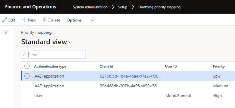 Throttling Prioritization – MOHIT RAMPAL – DYNAMICS 365 F&O BLOG