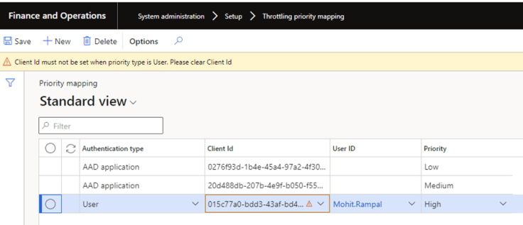 Throttling Prioritization – MOHIT RAMPAL – DYNAMICS 365 F&O BLOG