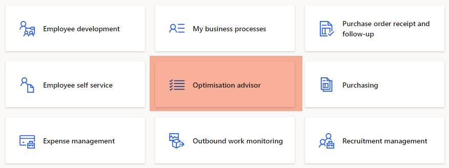 Optimization Advisor – MOHIT RAMPAL – DYNAMICS 365 F&O BLOG