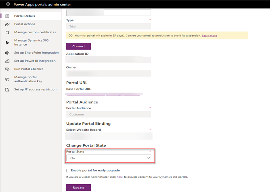 Reset Power Portal Connection – MOHIT RAMPAL – DYNAMICS 365 F&O BLOG