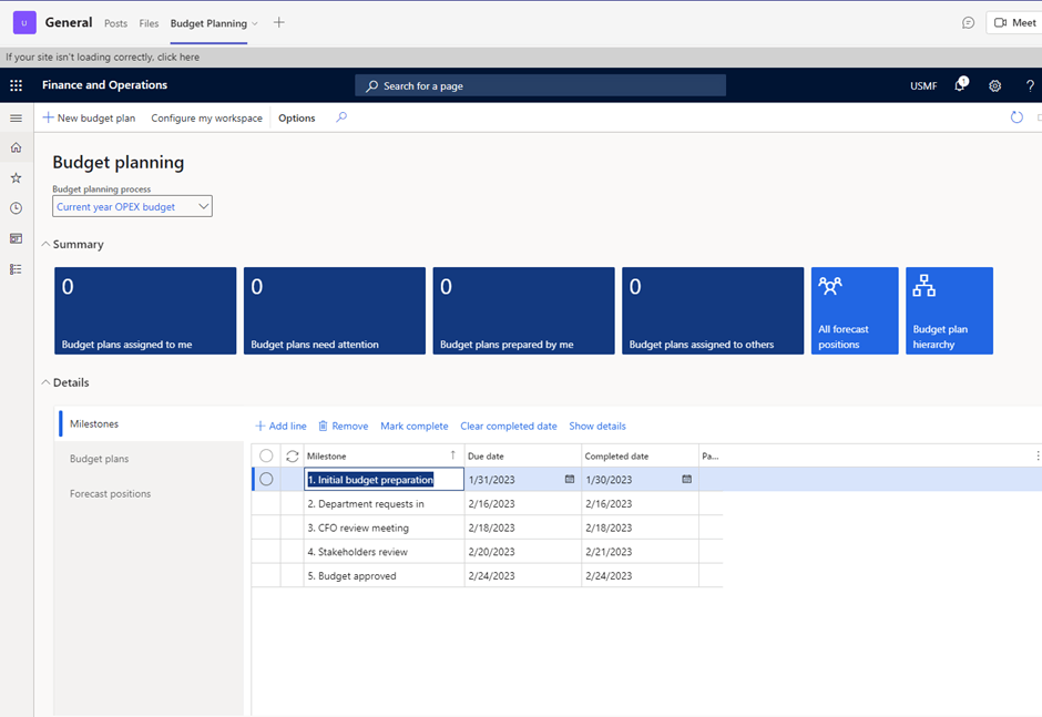 Embed D365 F&O Forms & Workspaces in Microsoft Teams – MOHIT RAMPAL ...